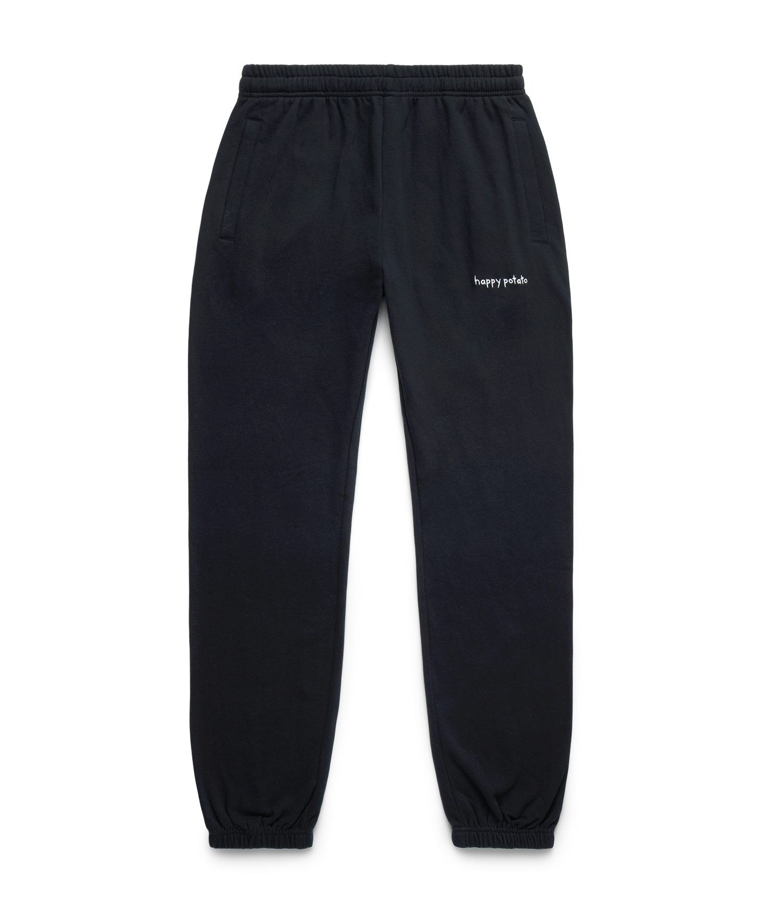 Logo Sweatpants Black – happy potato